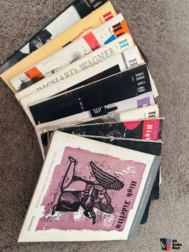 Vintage 1950s High Fidelity Magazine Lot of 35 Audiophile Stereo Review ...