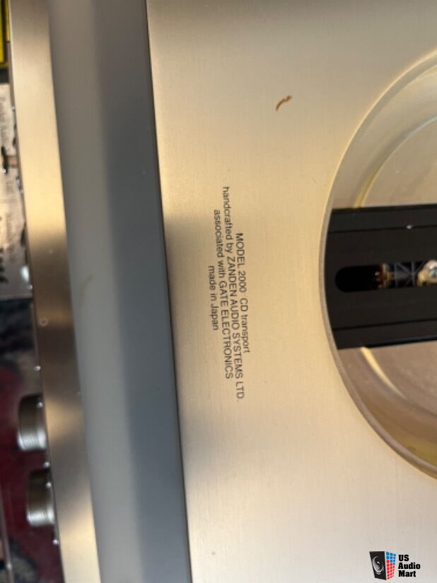 Zanden cd2000 cd transport with ext power supply orig 27k Photo ...