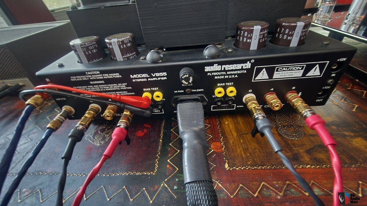 Audio Research VS55 stereo tube amp - 50wpc Photo #5163705 - US Audio Mart