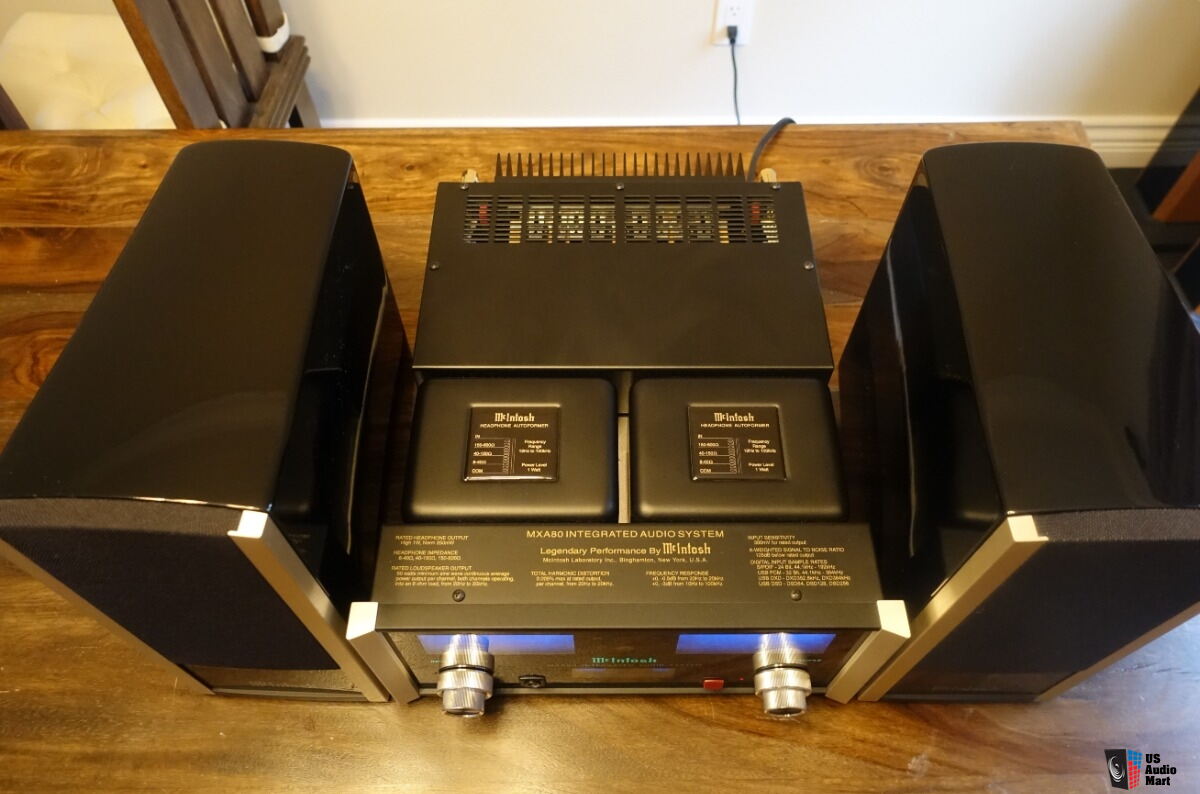 McIntosh MXA80 / MHA150 Integrated Audio System - Amplifier / DAC ...