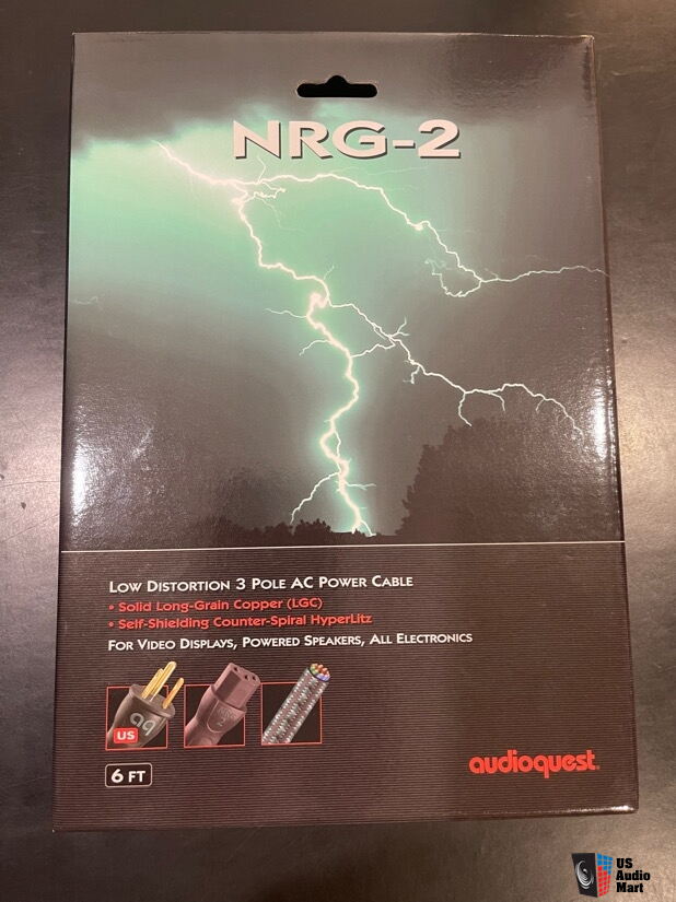 AudioQuest NRG-2 Power Cable (6 FT) For Sale - UK Audio Mart