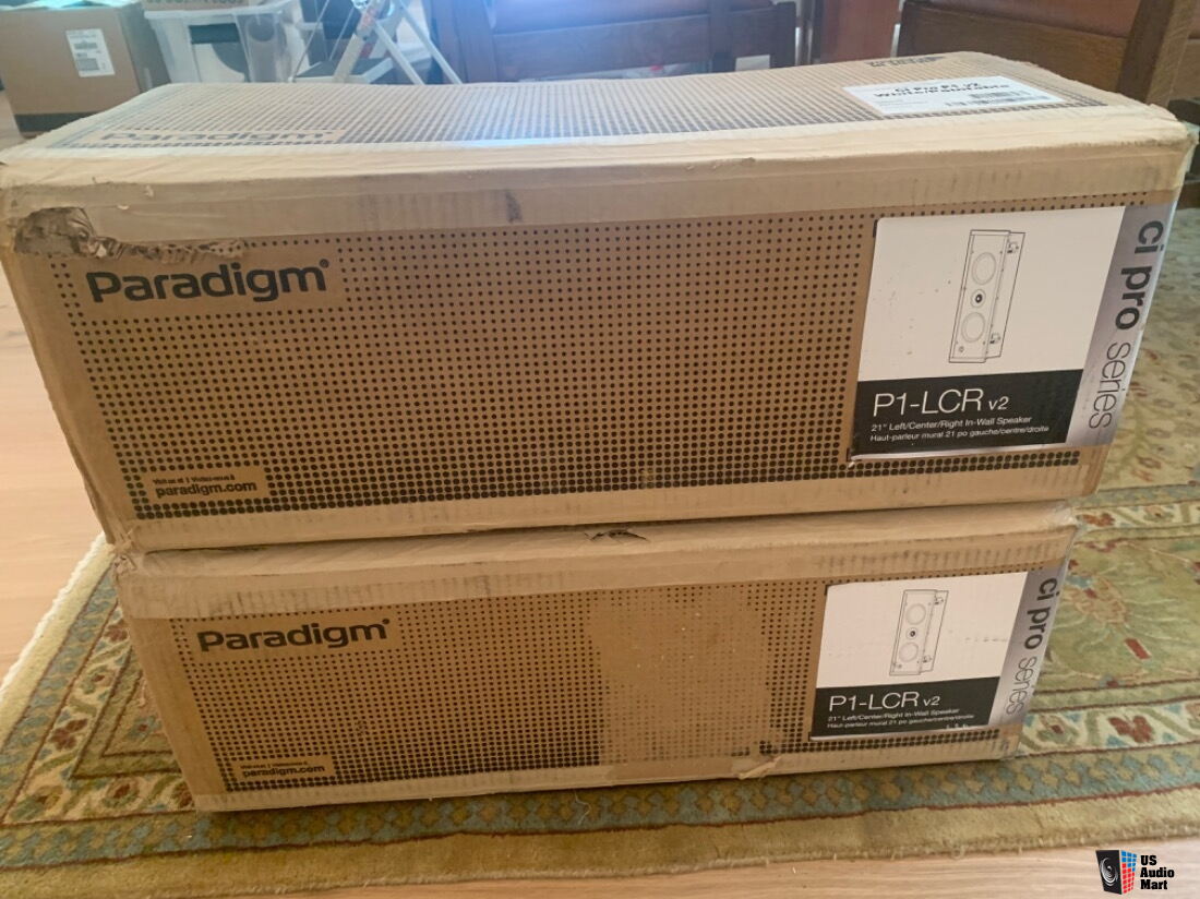 Paradigm CI Pro P1-LCR v2 In Wall Speakers Photo #5168902 - US Audio Mart