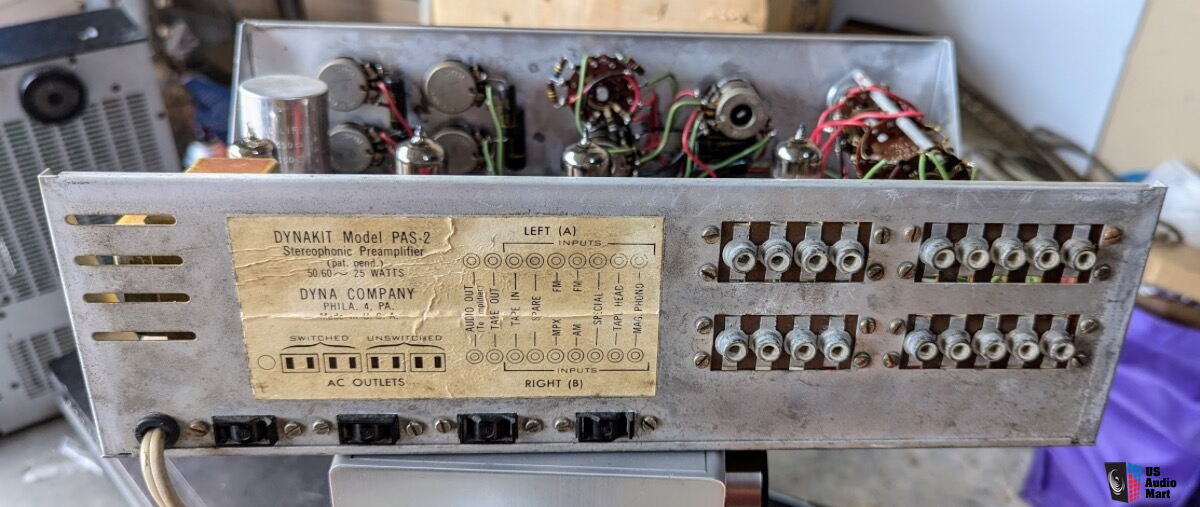 Dynaco Pas 2 pre amp working playing performance Photo #5169944 - US ...