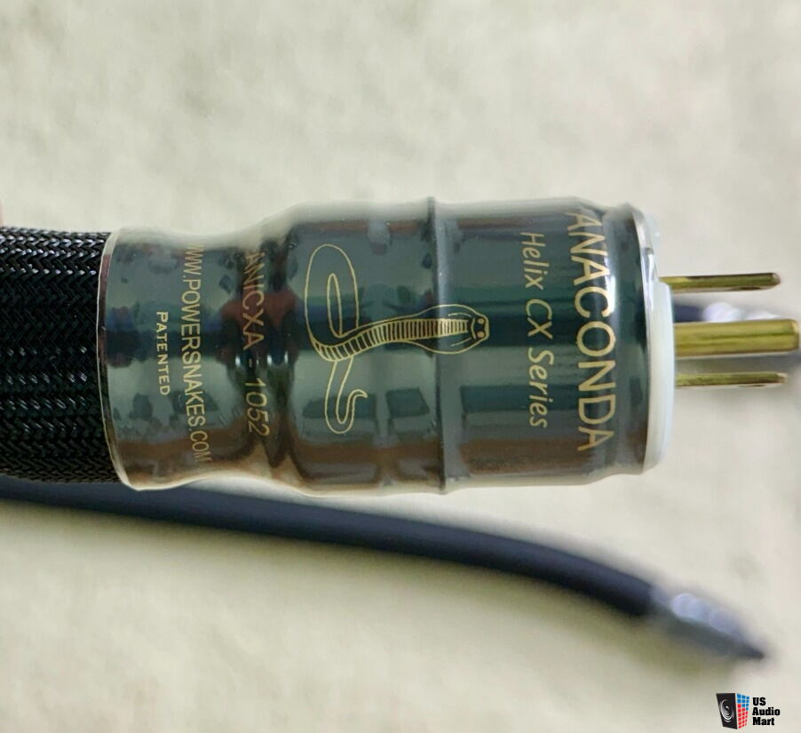 Shunyata Research ANACONDA HELIX CX Series Power Cable, C15, 9/10 ...