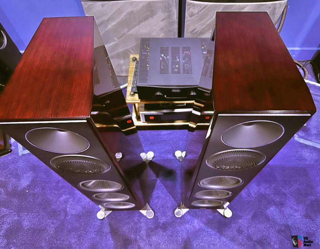 Paradigm 100F speakers in Midnight Cherry Photo #5174296 - US Audio Mart