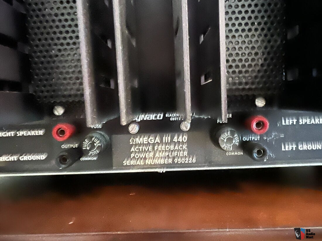 Van Alstine Omega III 440 Power Amplifier 220Wx2 @8ohms Photo #5174431 ...