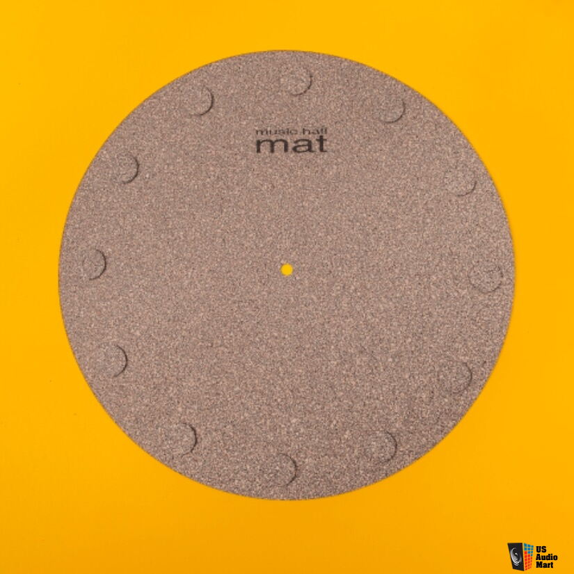 Music Hall decoupling cork record mat For Sale - US Audio Mart
