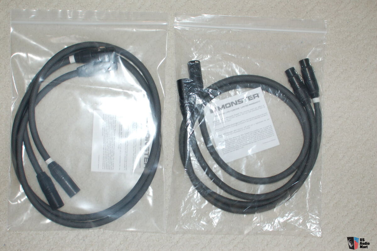 Monster Cable M Series M1000i MKII ultimate Balanced XLR interconnect ...
