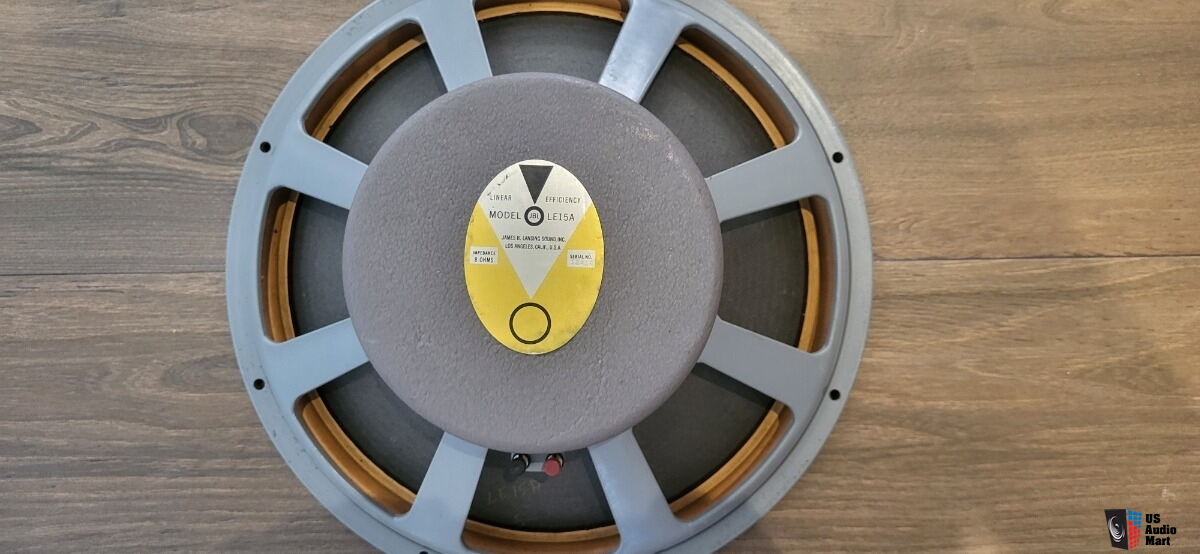 JBL LE15A 8 ohms woofers (pair) original Photo #5176744 - US Audio Mart