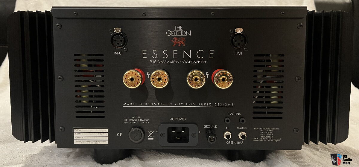 Gryphon Essence Amplifier Photo #5176813 - US Audio Mart