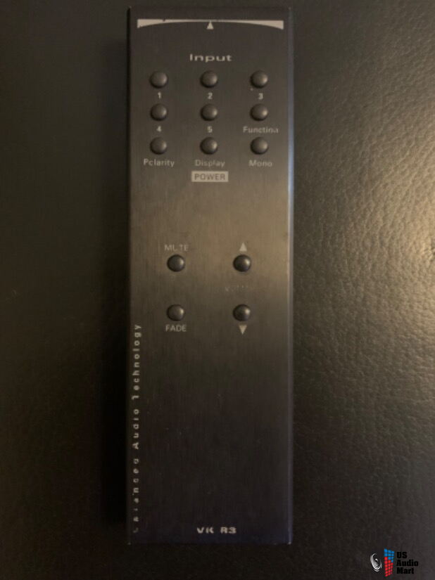 BAT Rex balanced preamp with the upgraded Rex 2 capacitor pack