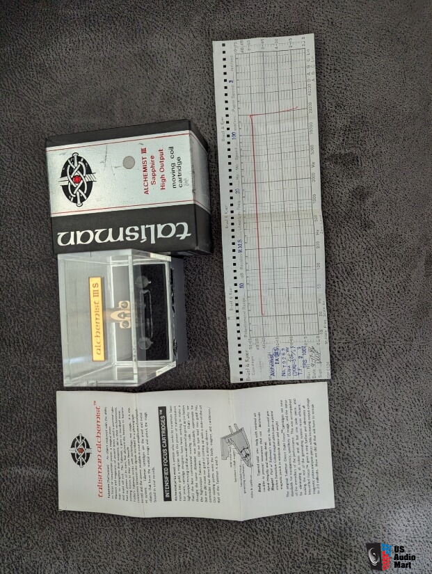 Sumiko Alchemist III S Sapphire New sapphire cantelever and diamond tip ...