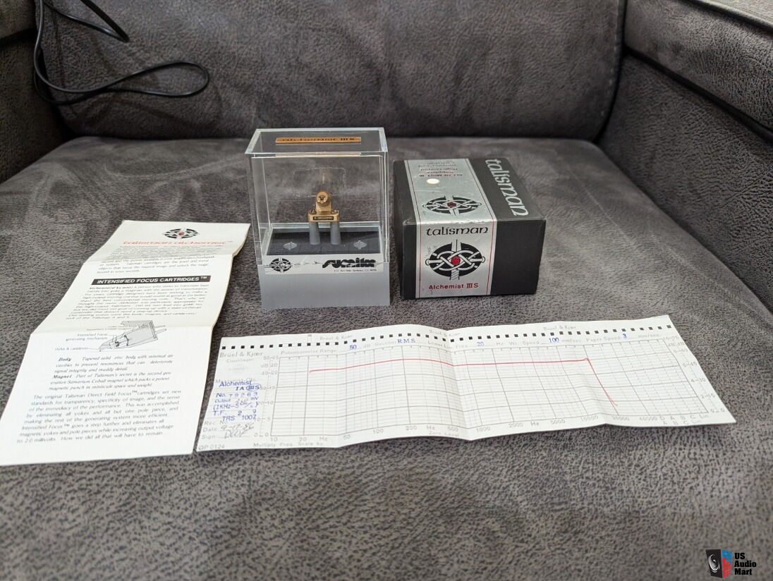 Sumiko Alchemist III S Sapphire New sapphire cantelever and diamond tip ...