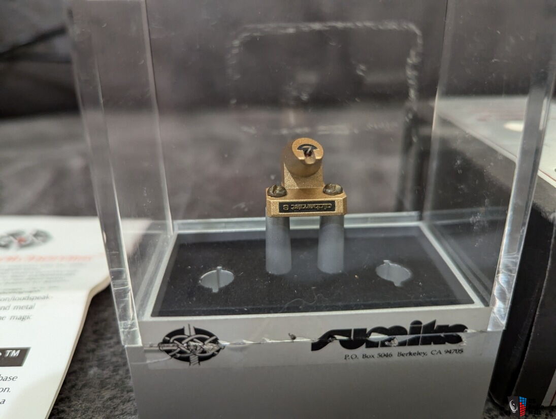 Sumiko Alchemist III S Sapphire New sapphire cantelever and diamond tip ...