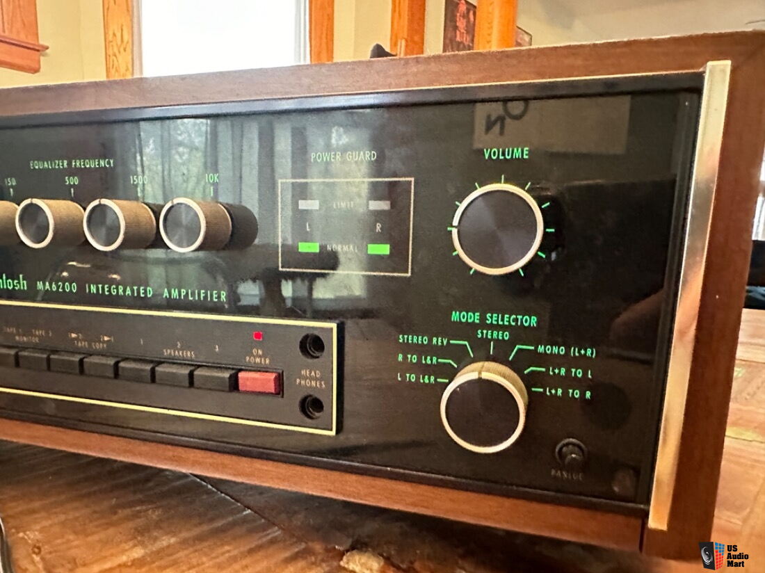 McIntosh MA6200 Integrated Amplifier Photo #5178533 - US Audio Mart