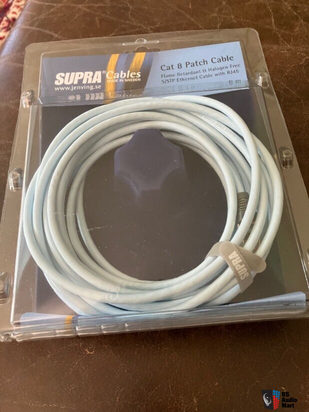 Supra Cat 8+ Ethernet - 6 meters