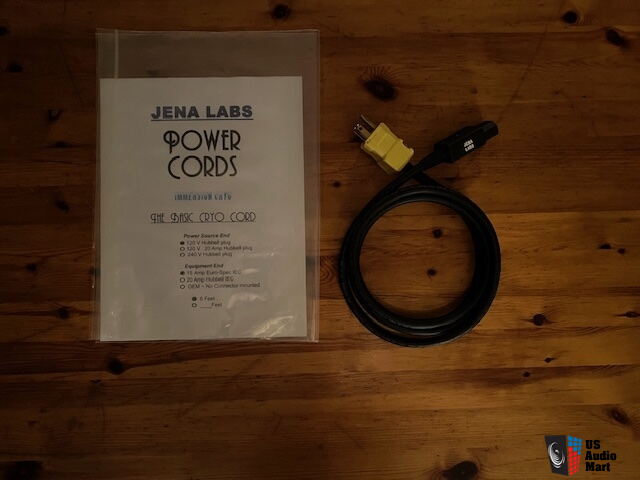 JENA LABS THE BAISK CRTO CORD Power Cord For Sale - US Audio Mart