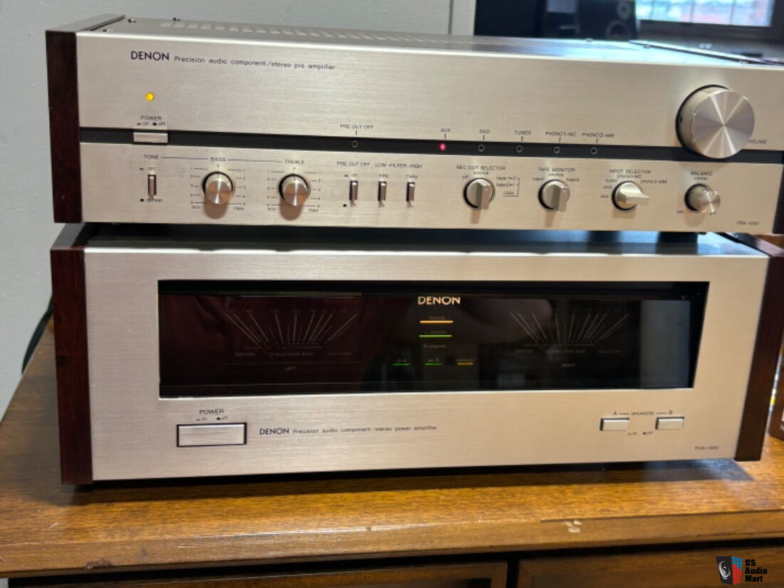 Denon, POA-1500 & PRA-1000 Exceptional Power/Pre Package Photo #5181602 ...
