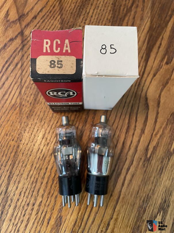RCA Type 85 tube - NOS pair - EC! For Sale - US Audio Mart