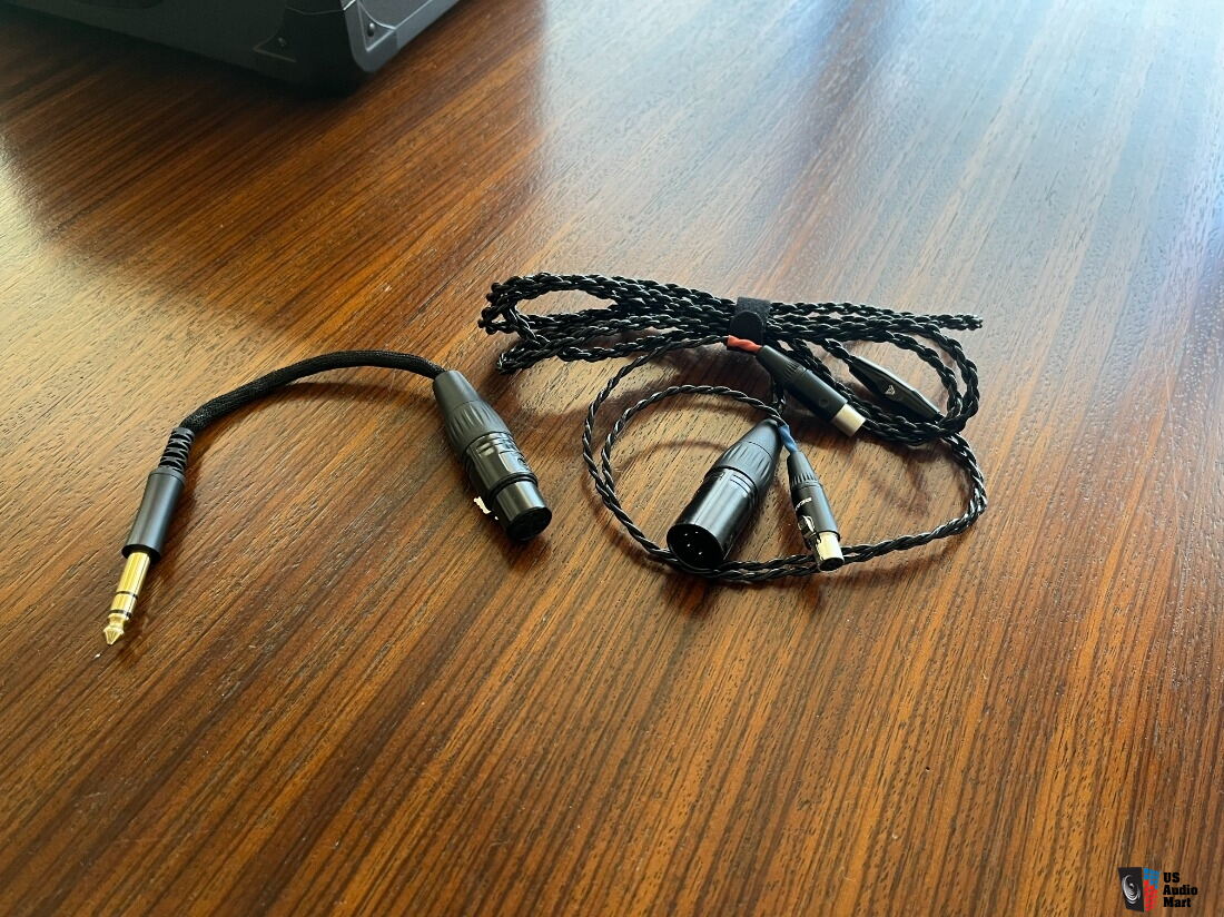 Audeze LCD Standard Balanced XLR cable (~2m) with 1/4th Single Ended ...
