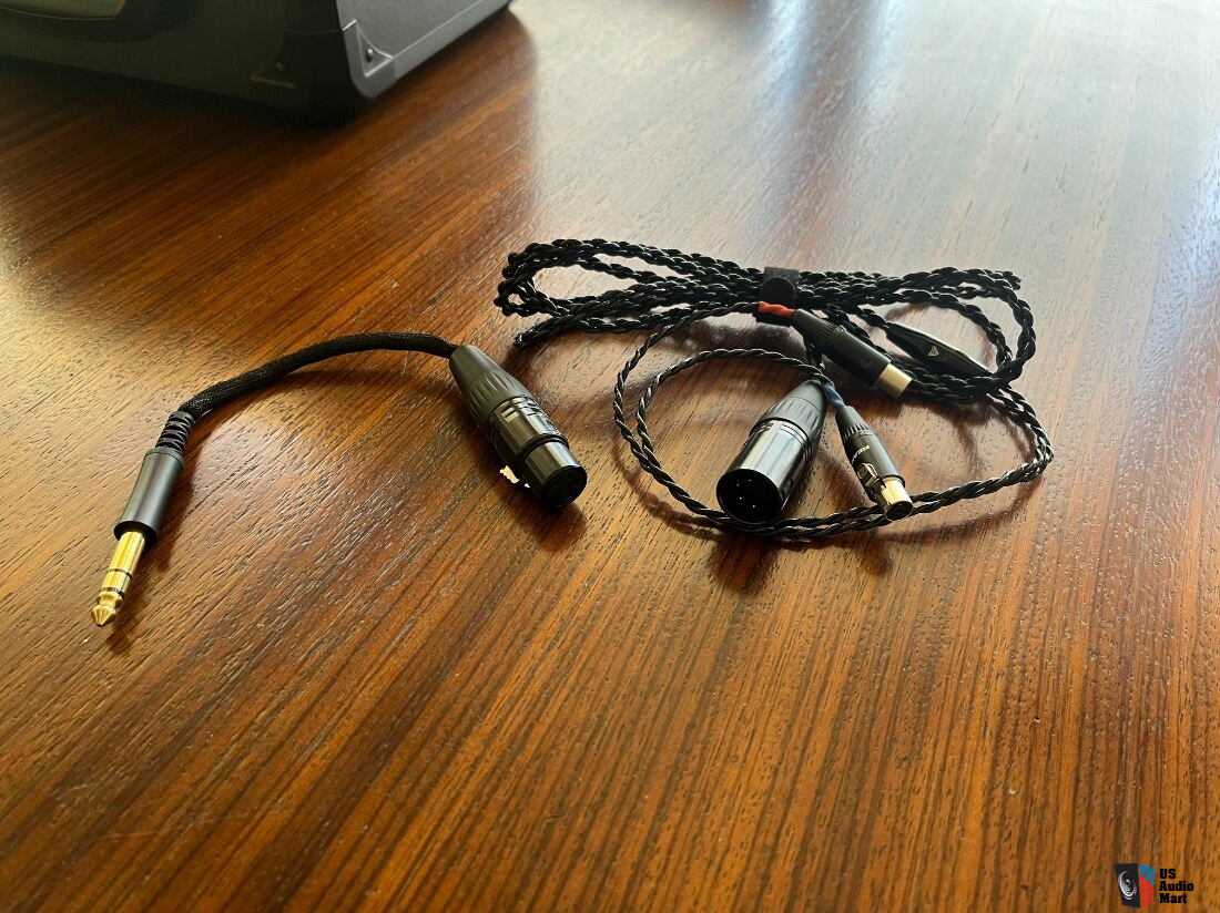 Audeze LCD Standard Balanced XLR cable (~2m) with 1/4th Single Ended ...
