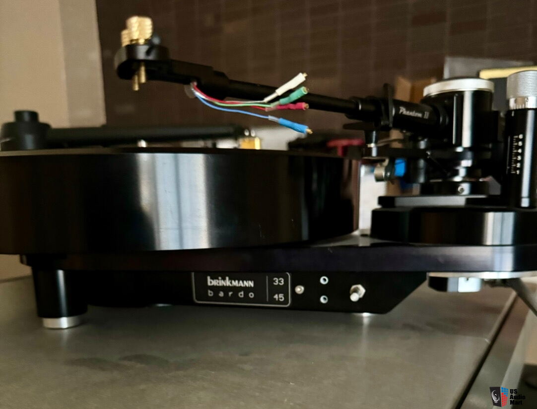 Brinkmann Bardo Custom Factory Build To Accommodate 2 Tonearms