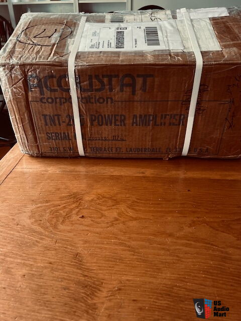 Acoustat Trans-Nova Twin 200 Pure MOS-FET power amp Photo #5186170 - US ...