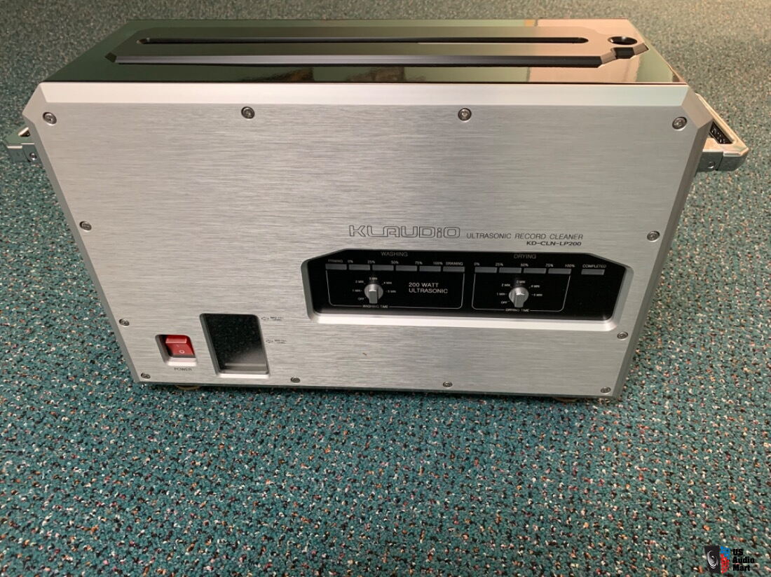 KL Audio KD-CLN-LP200 Ultrasonic Record Cleaner For Sale - US Audio Mart