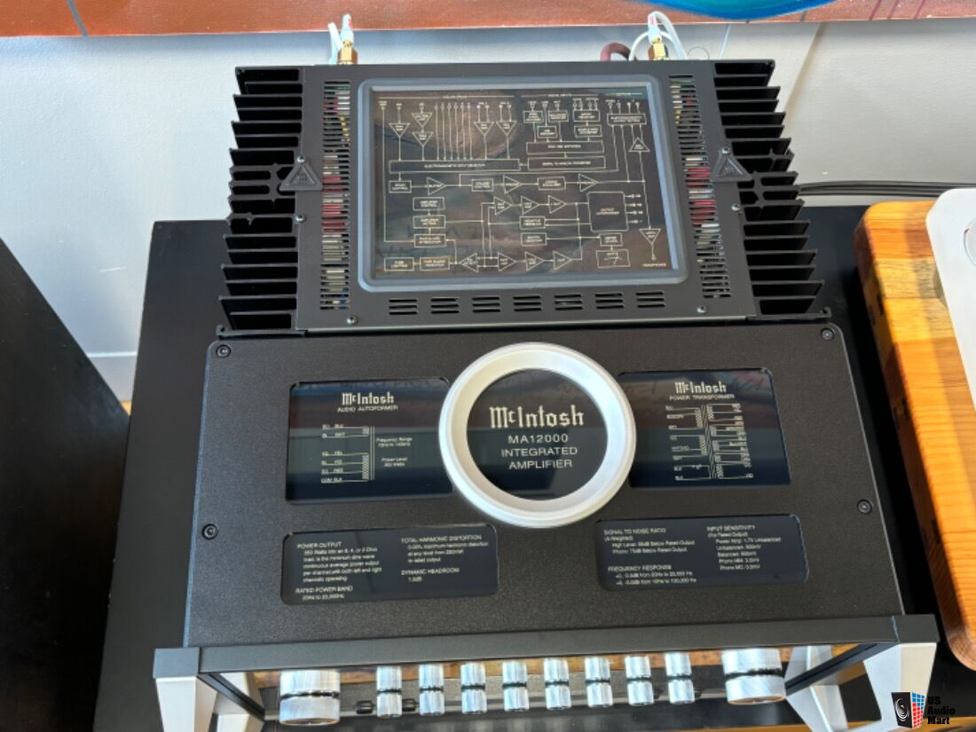 McIntosh, MA-12000 Tube Hybrid Integrated Amplifier - A Masterclass in ...