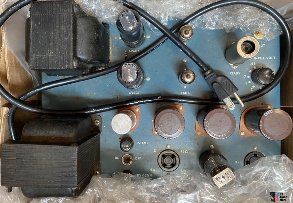 RCA SP-10 Mono 6V6 Amplifiers - Restored by King/Cello - Reference for ...