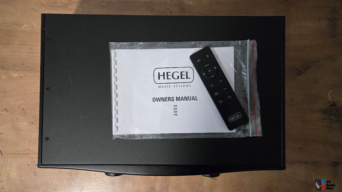 Hegel P20 Preamplifier-Black Photo #5189321 - US Audio Mart