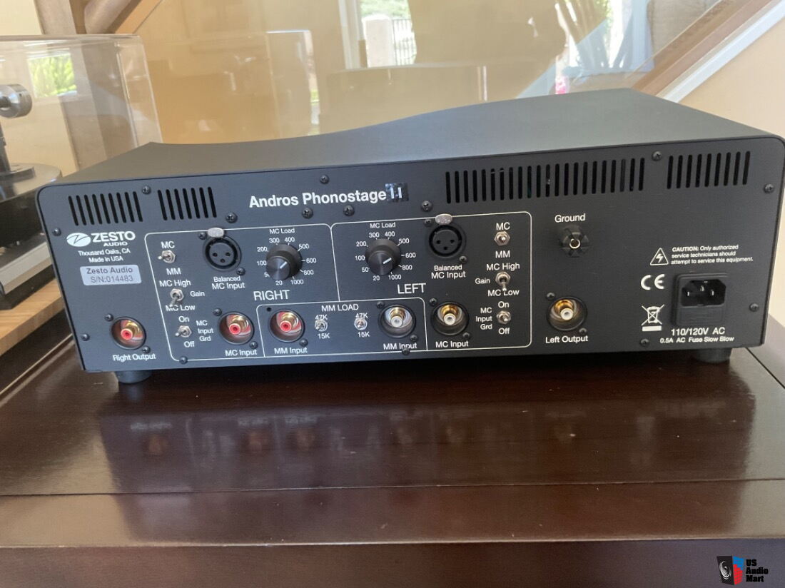 Late model Zesto Audio Andros II with ESP Photo #5189357 - Canuck Audio ...