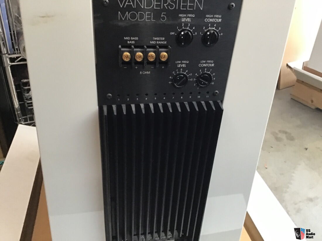 Lowered! Vandersteen 5A Carbon in Premium White Finish Photo #5189429 ...