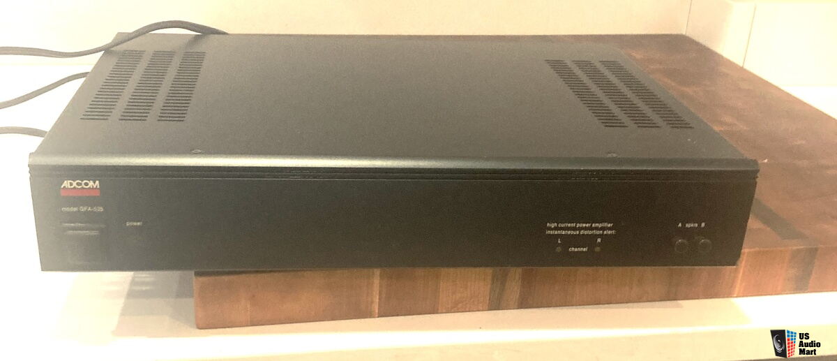 Adcom GTP 450 preamp and GFA535 amp Photo #5191690 - US Audio Mart