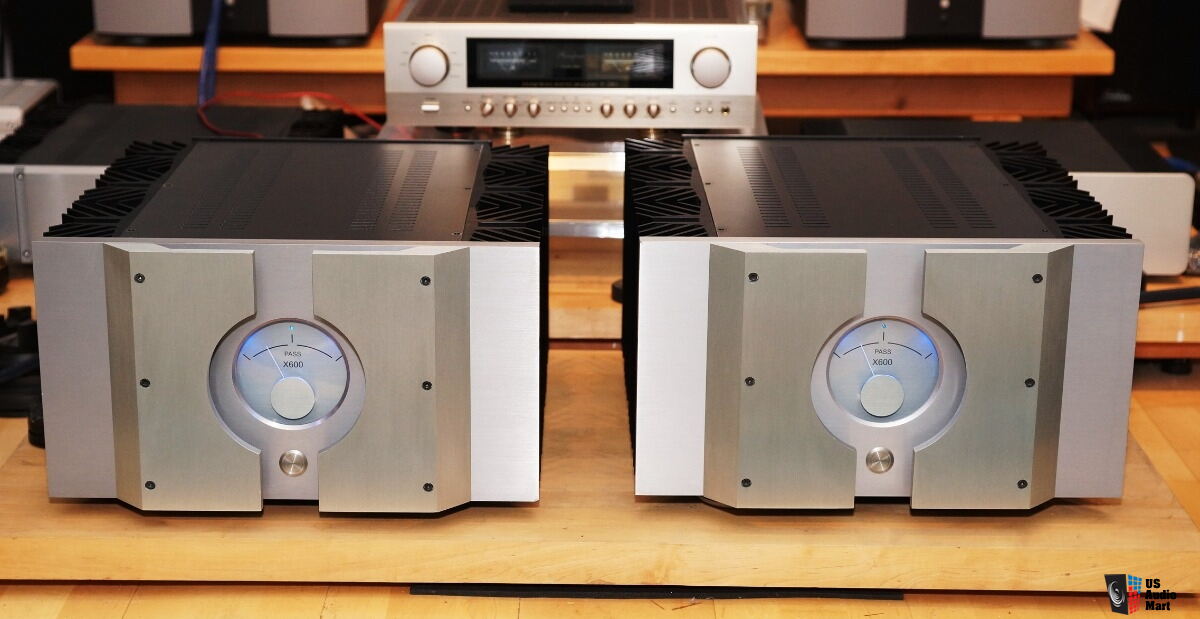 Pass labs X-600 mono block amps Photo #5195422 - Canuck Audio Mart