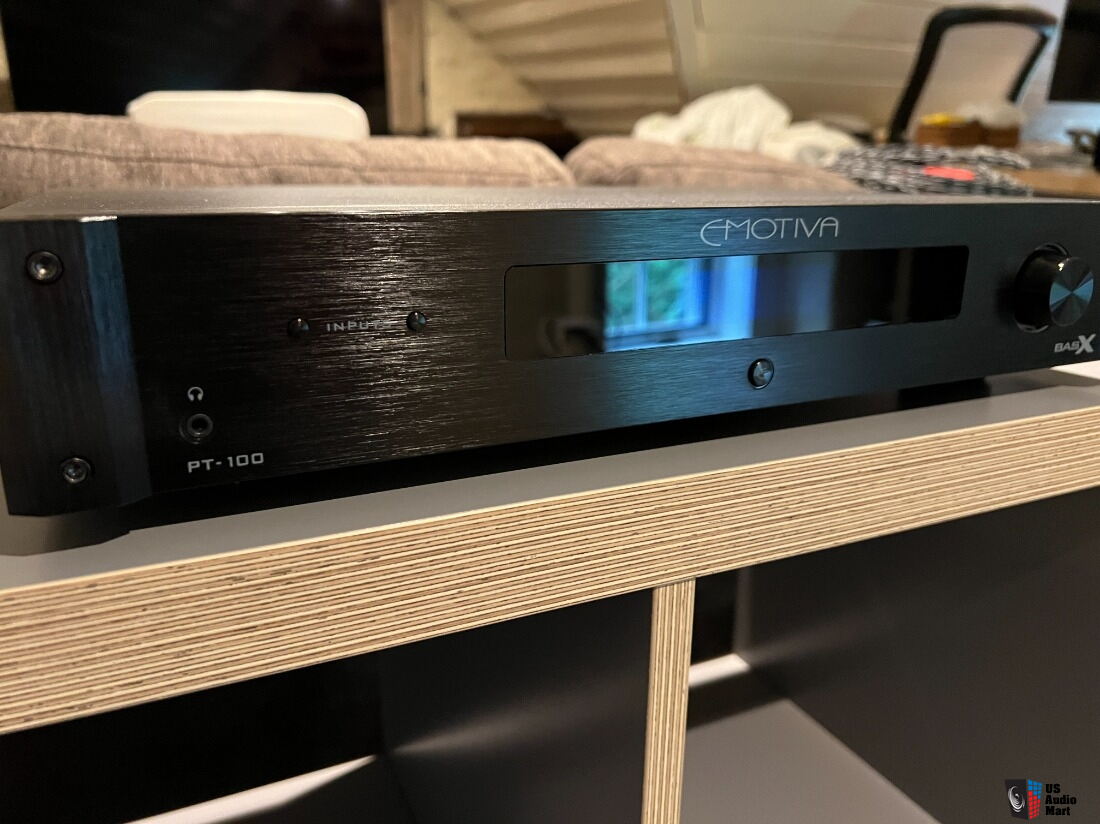 Emotiva BASX PT-100 Preamp with Integrated DAC and Phono Photo #5195708 ...