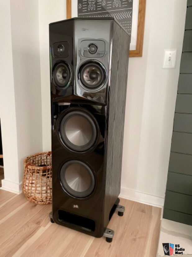 Polk L800 SDA in black oak For Sale - US Audio Mart
