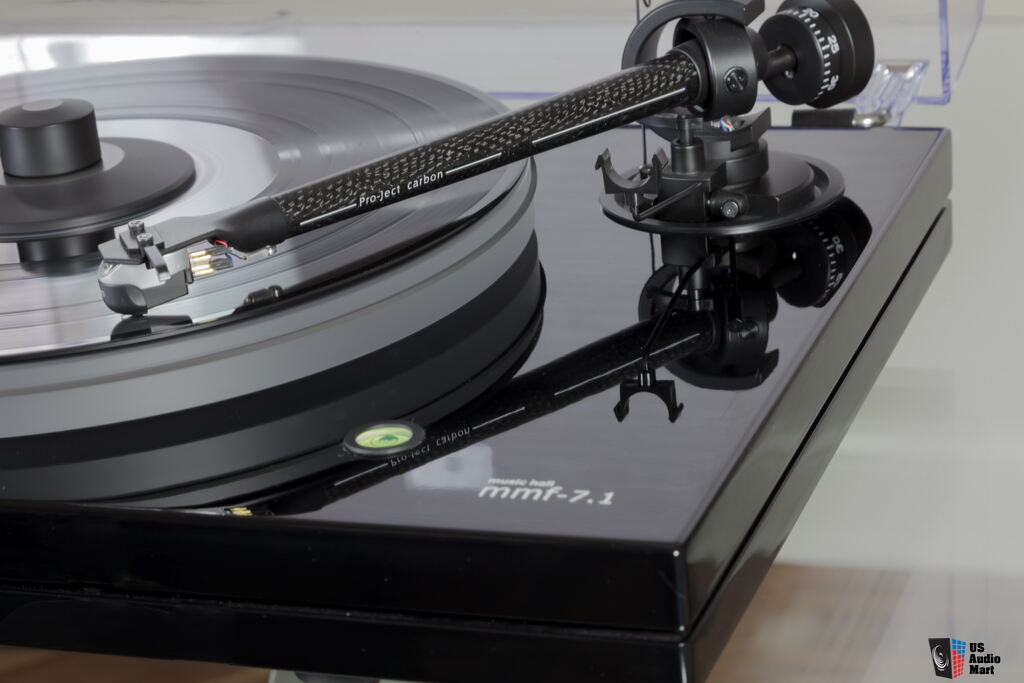 Music Hall 7.1 Turntable w/ Ortofon Mojo Cartridge - Black Lacquer ...