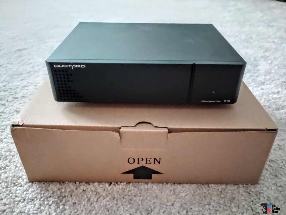 Gustard C18 Oven Controlled 10MHz Clock For Sale - US Audio Mart