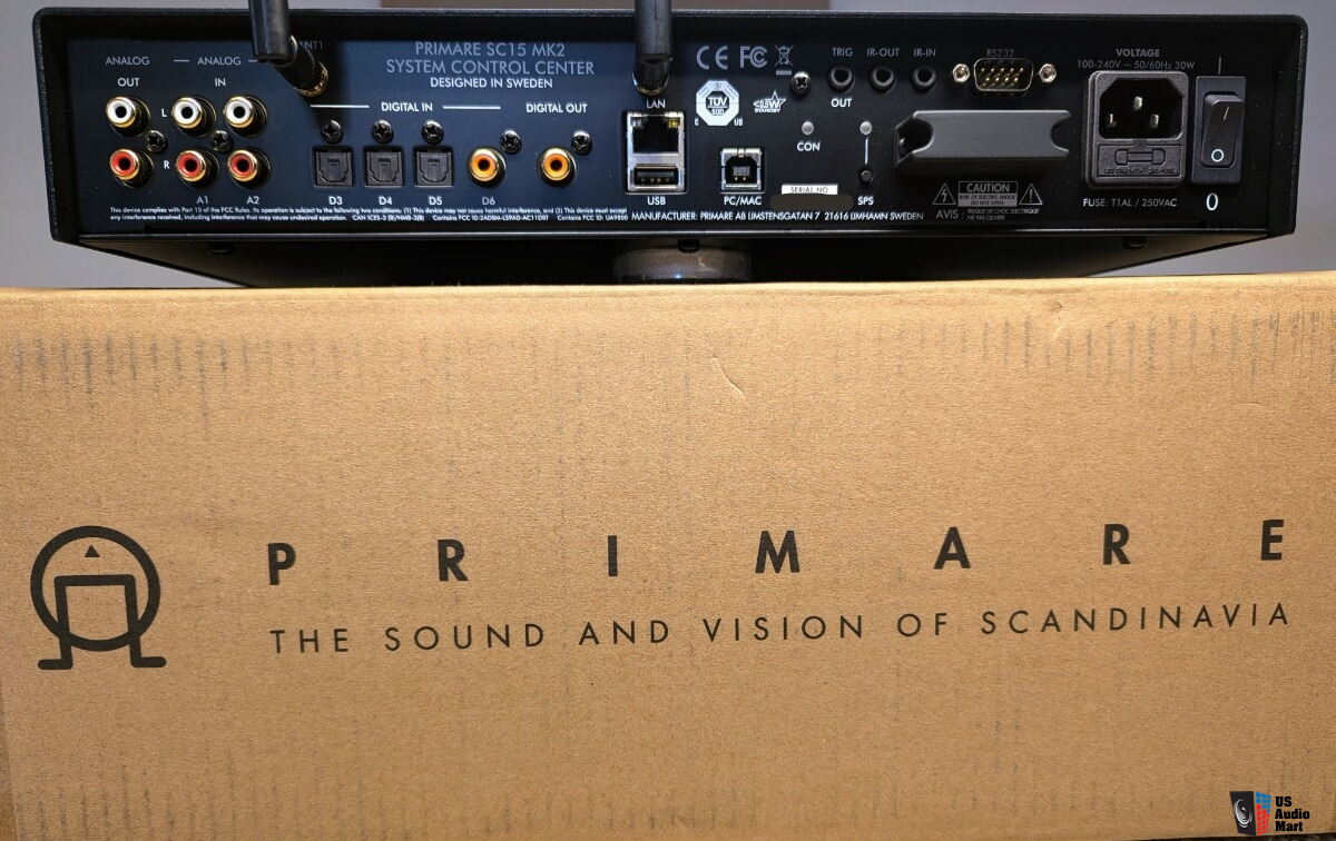 Primare SC15 Prisma MK2 System Control Center - Preamplifier, Network ...