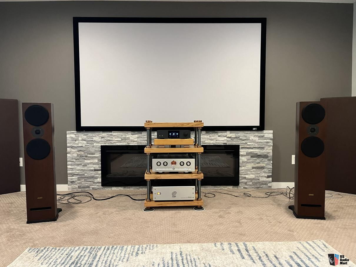 Usher Audio N-6361 floor standing speakers - D'Appolito MTM ...