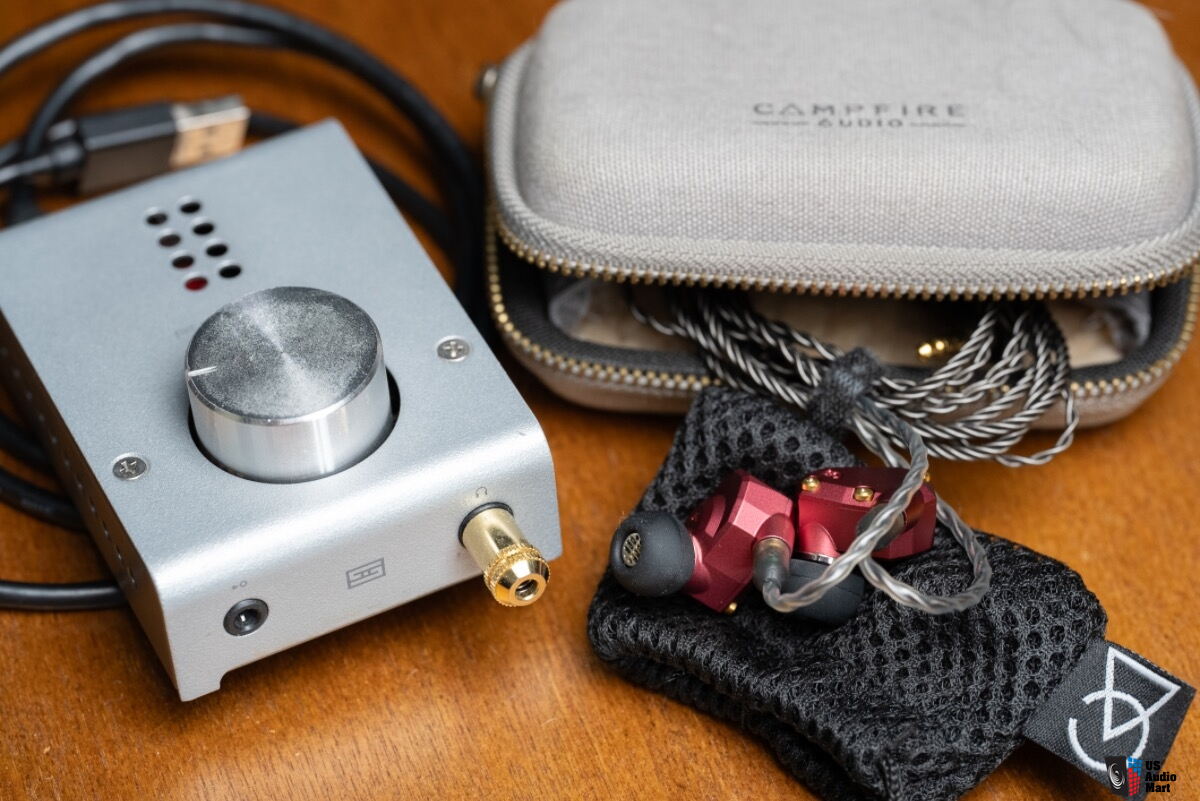 Campfire Audio IO Headphones + Schiit Fulla 2 (AKM) DAC/Headphone Amp