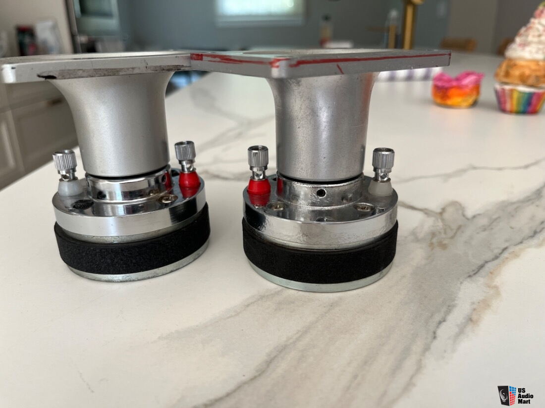 YL Acoustic SH-180 High Frequency horn super tweeter (EL-2000 horn pair ...