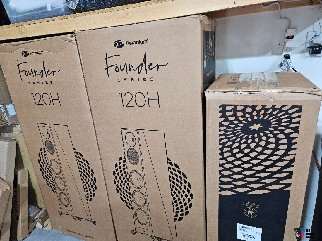 Paradigm Founder 120h pair (Also have 90c available to bundle) Photo ...