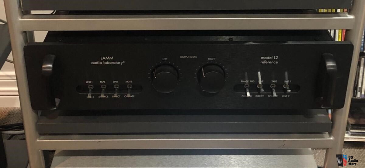 LAMM L2 Reference Preamplifier ( 2 units: tube power supply + SS output ...