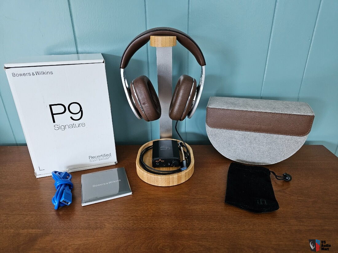 Bowers and Wilkins (B&W) P9 Signature headphones with ifi nano ...