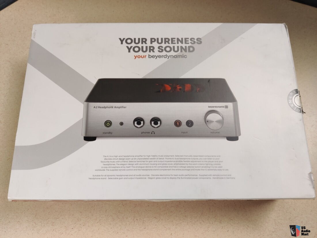 Beyerdynamic A2 Audiophile Headphone Amplifier with Remote Control and ...