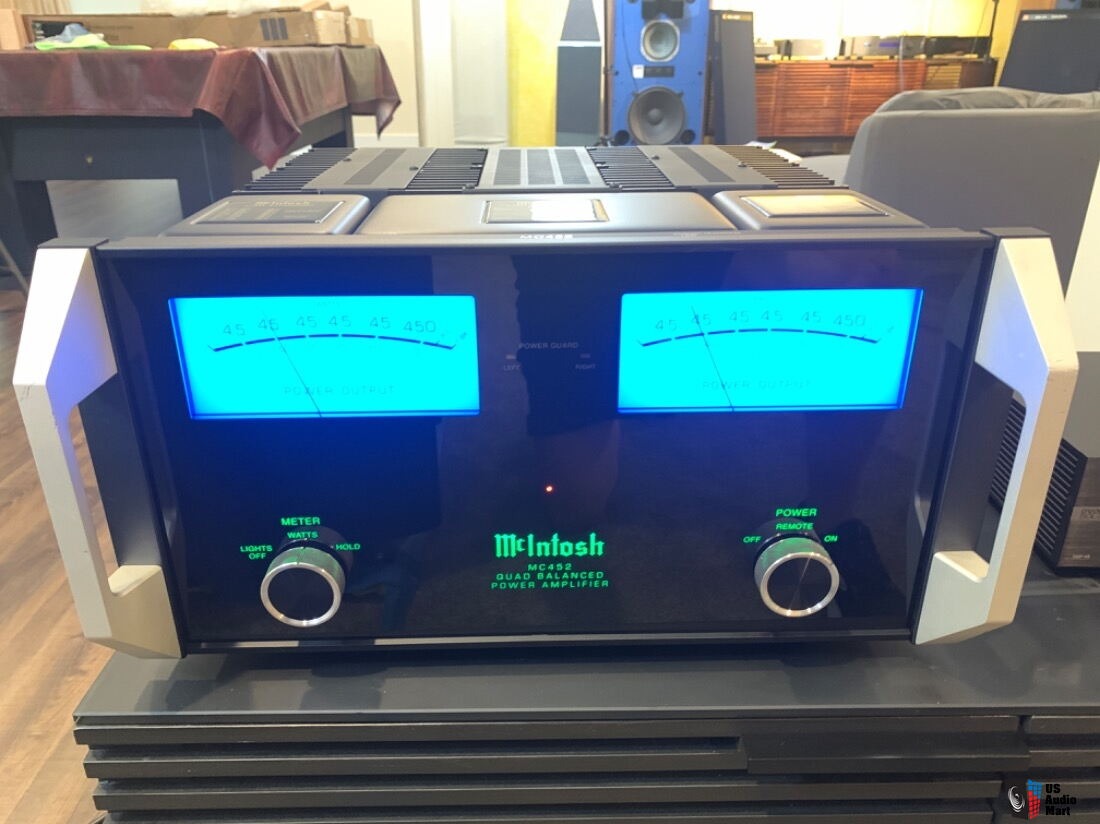 Beautiful and Pristine McIntosh MC-452 power amplifier, virtually like ...