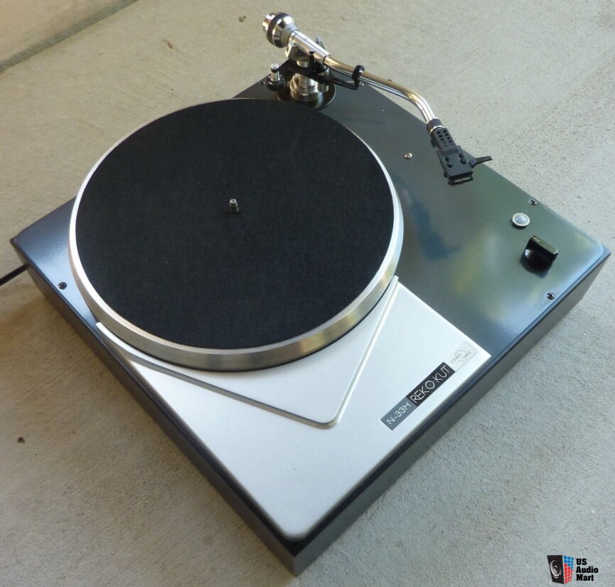 Rek-o-Kut N33H turntable, Micro Seiki tonearm, Restored, upgraded, belt ...