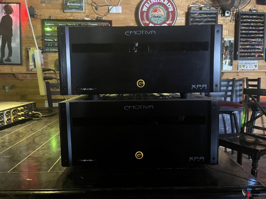 emotiva XPA-1 gen 3 mono blocks Photo #5207374 - US Audio Mart